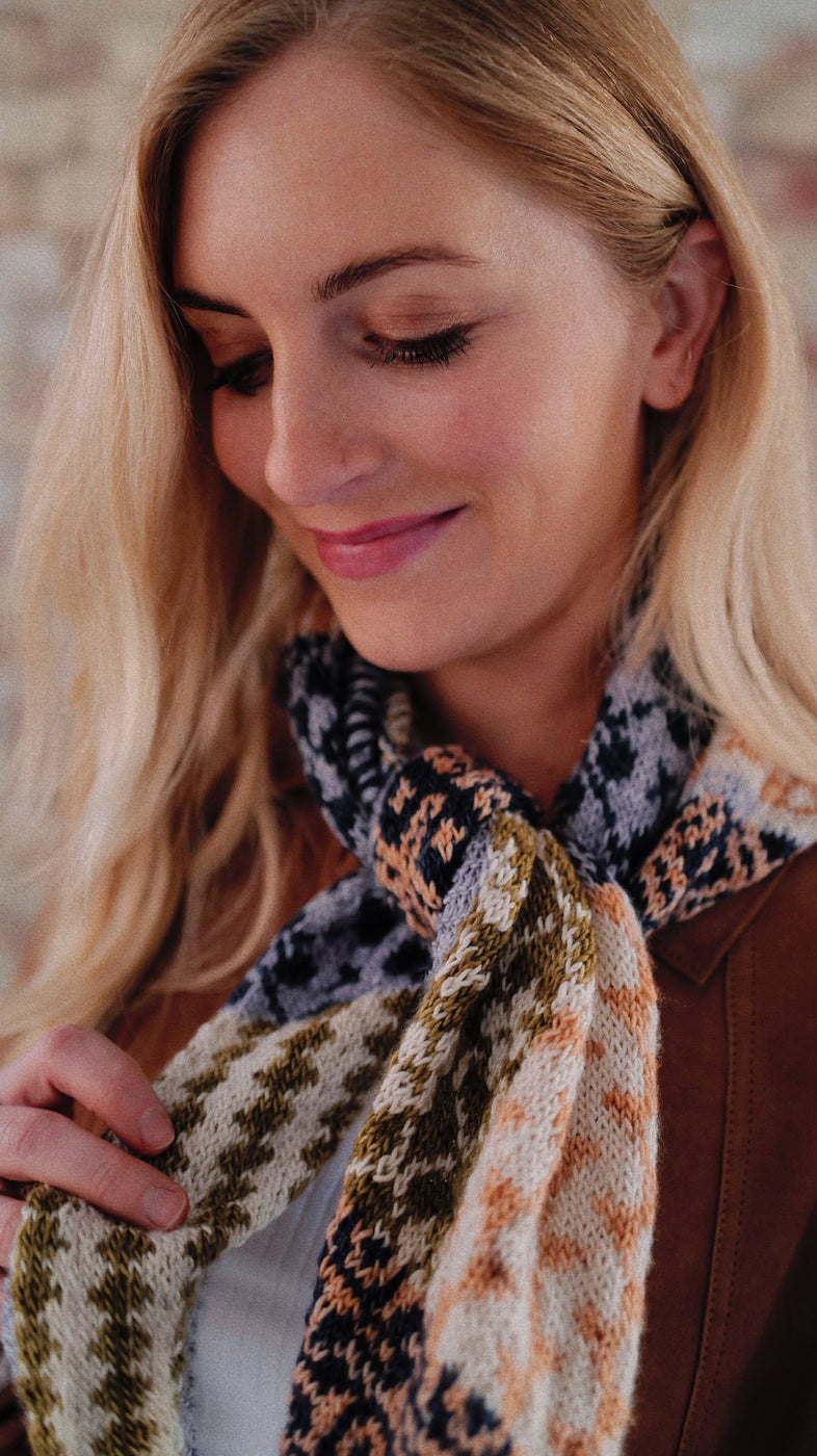Scout Mini Shawl: Korean – Florence Spurling Studio